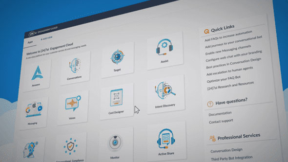 Learning Center - Explore [24]7 Engagement Cloud In Action | [24]7.ai
